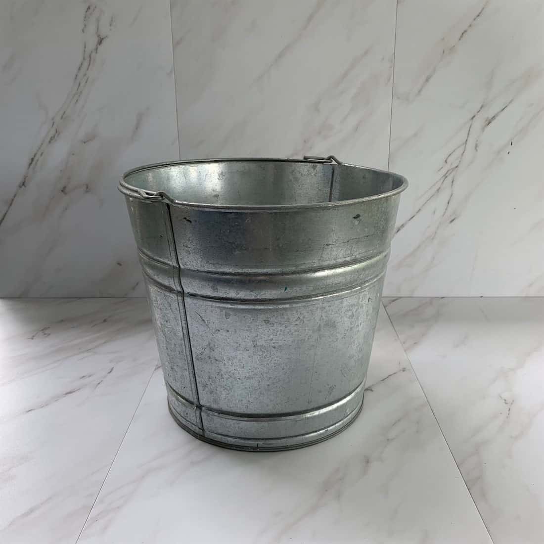 Large Galvanized Bucket - Fresh Flowers by Anna