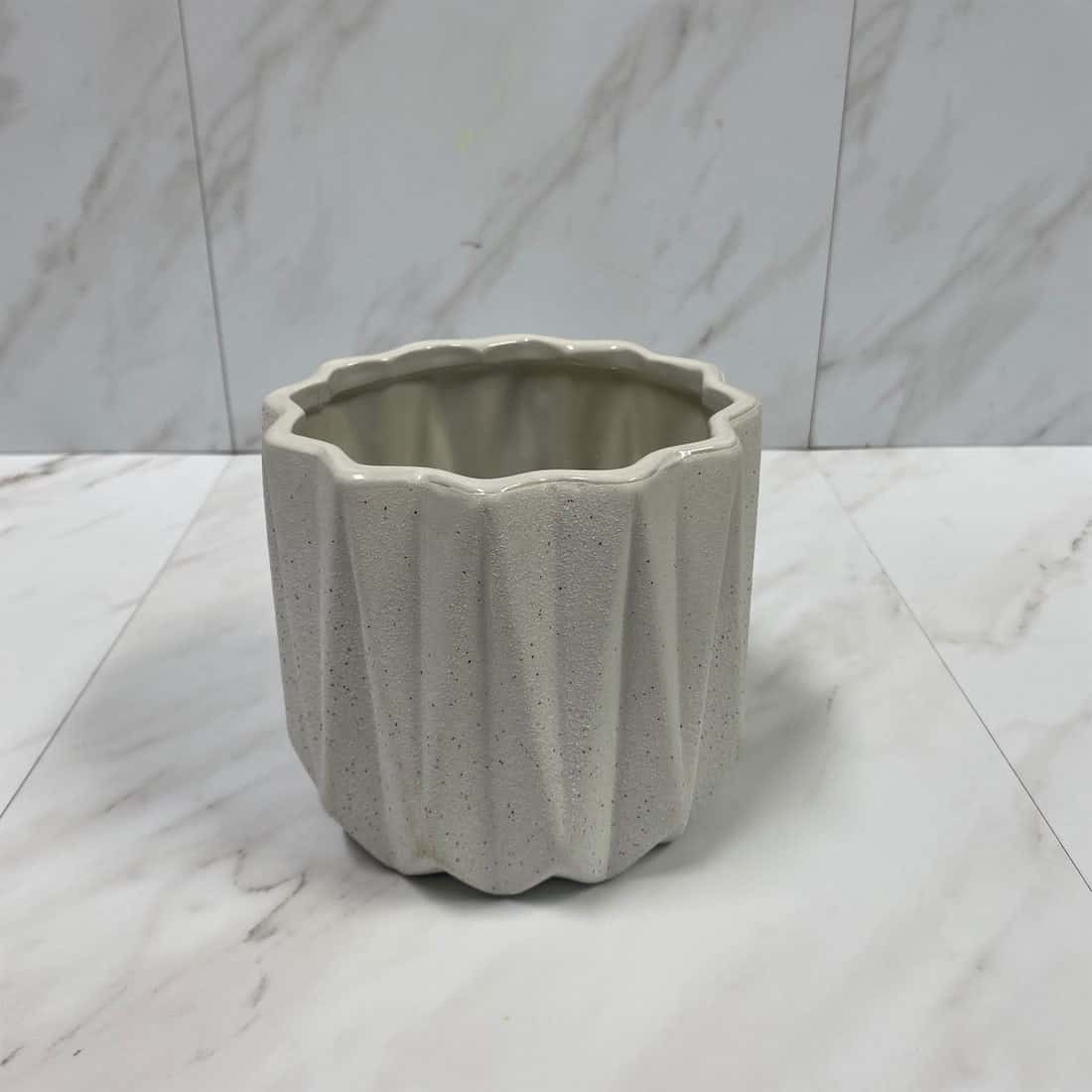 White Sand Pots - Fresh Flowers by Anna